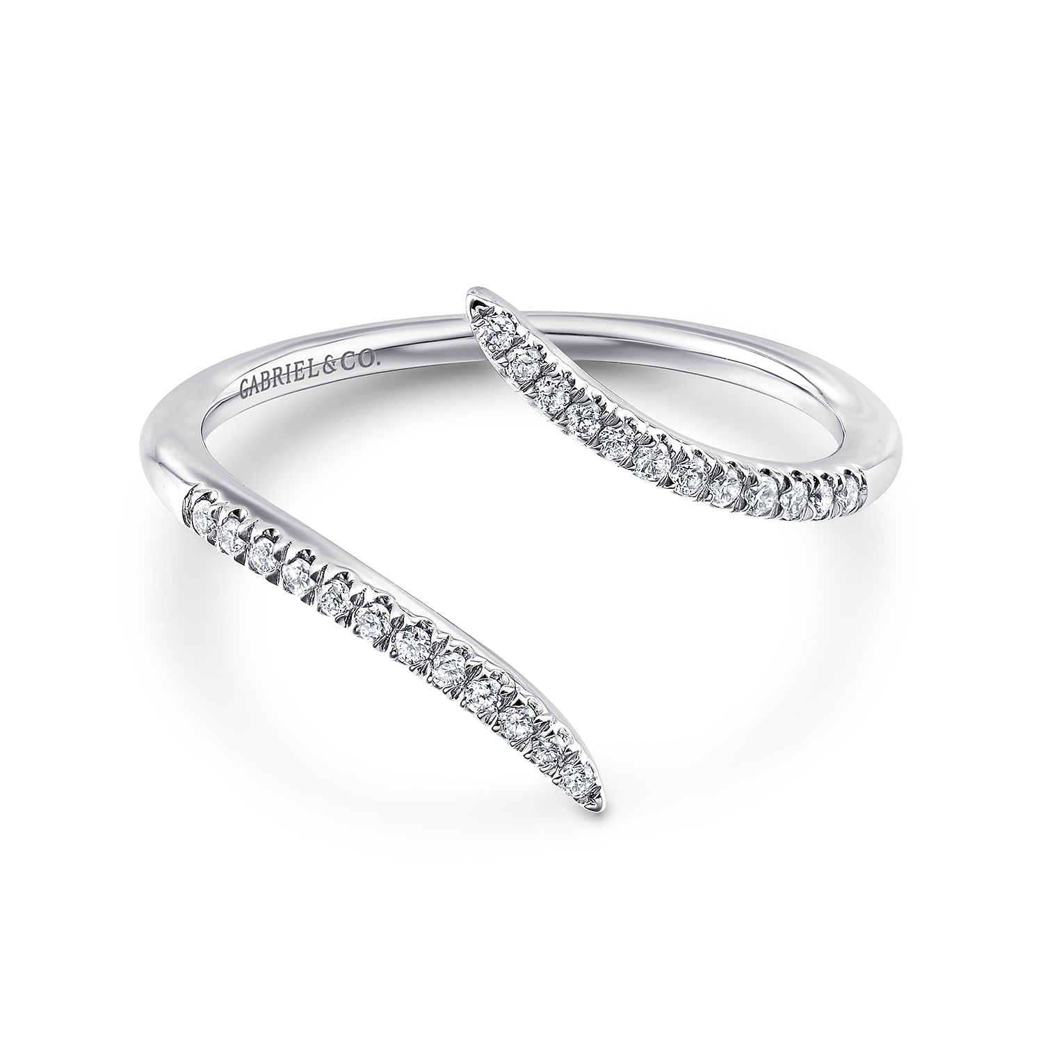 Bypass Rings - Diamond Bypass Rings | Gabriel & Co.