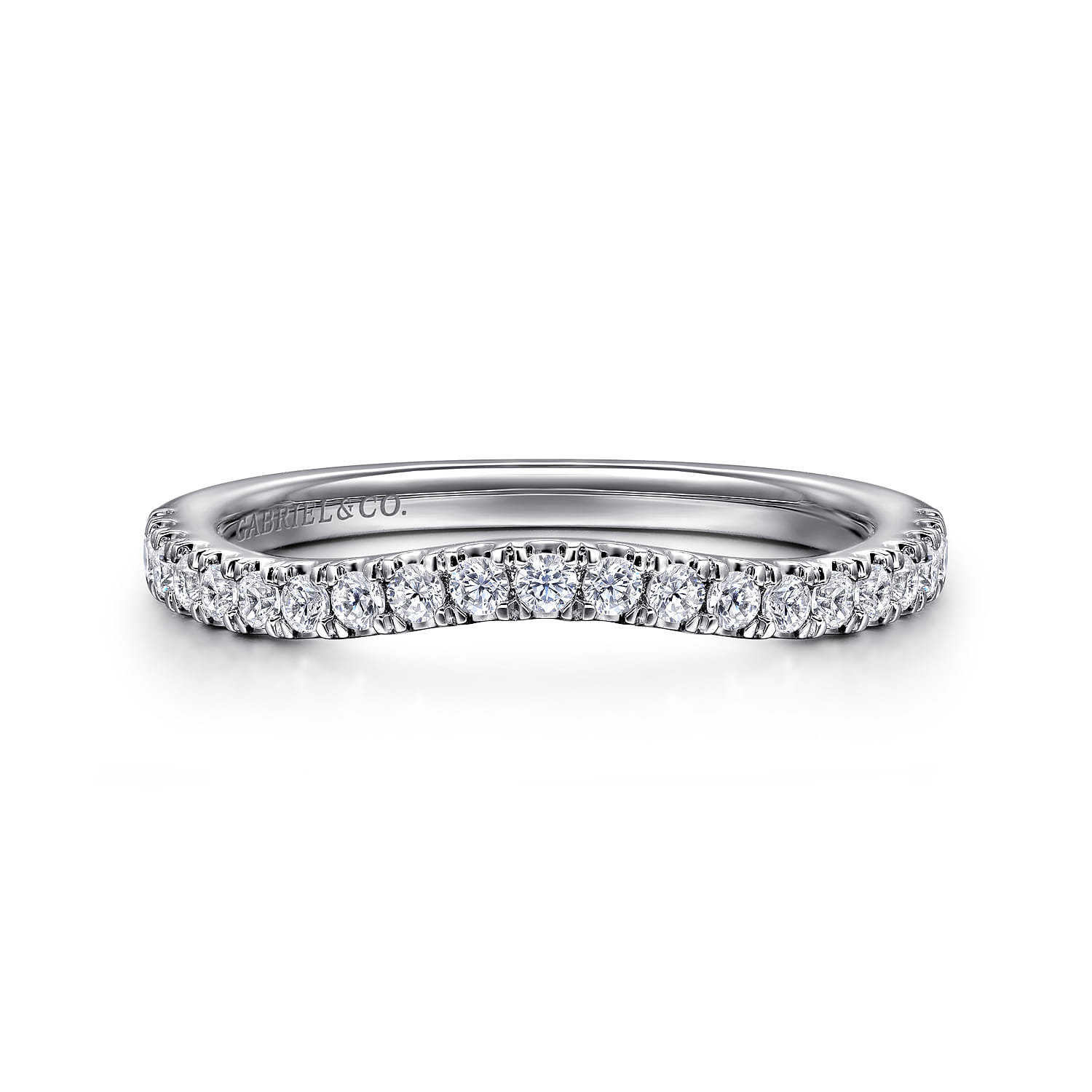 14K White Gold Round Three Stone Diamond Engagement Ring @ $1950. Shop ...