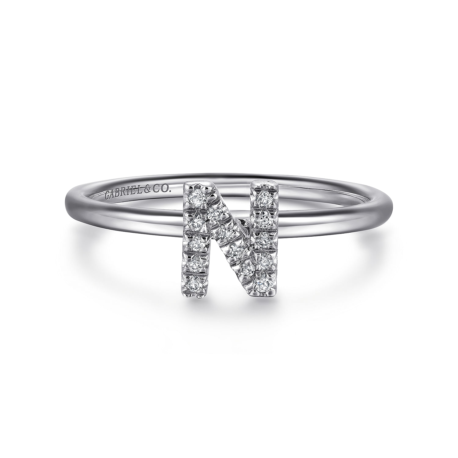 N letter rings store
