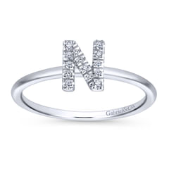 Initial Rings - Shop Initial Letter Rings | Gabriel & Co.