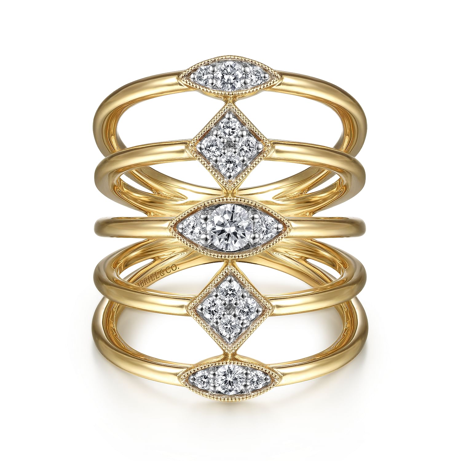 Ladies statement rings store