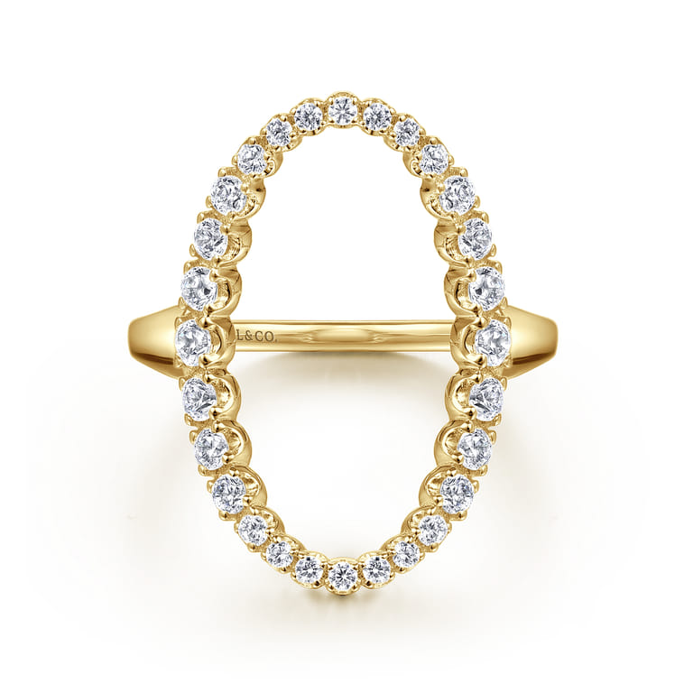14k Yellow Gold Fashion Lusso [Ring Type]. SKU LR52748Y45JJ | Gabriel & Co.