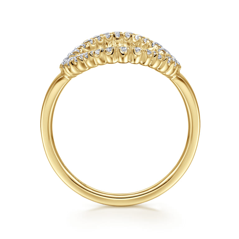 14k Yellow Gold Fashion Lusso [Ring Type]. SKU LR52748Y45JJ | Gabriel & Co.