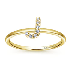 Initial Rings - Shop Initial Letter Rings | Gabriel & Co.