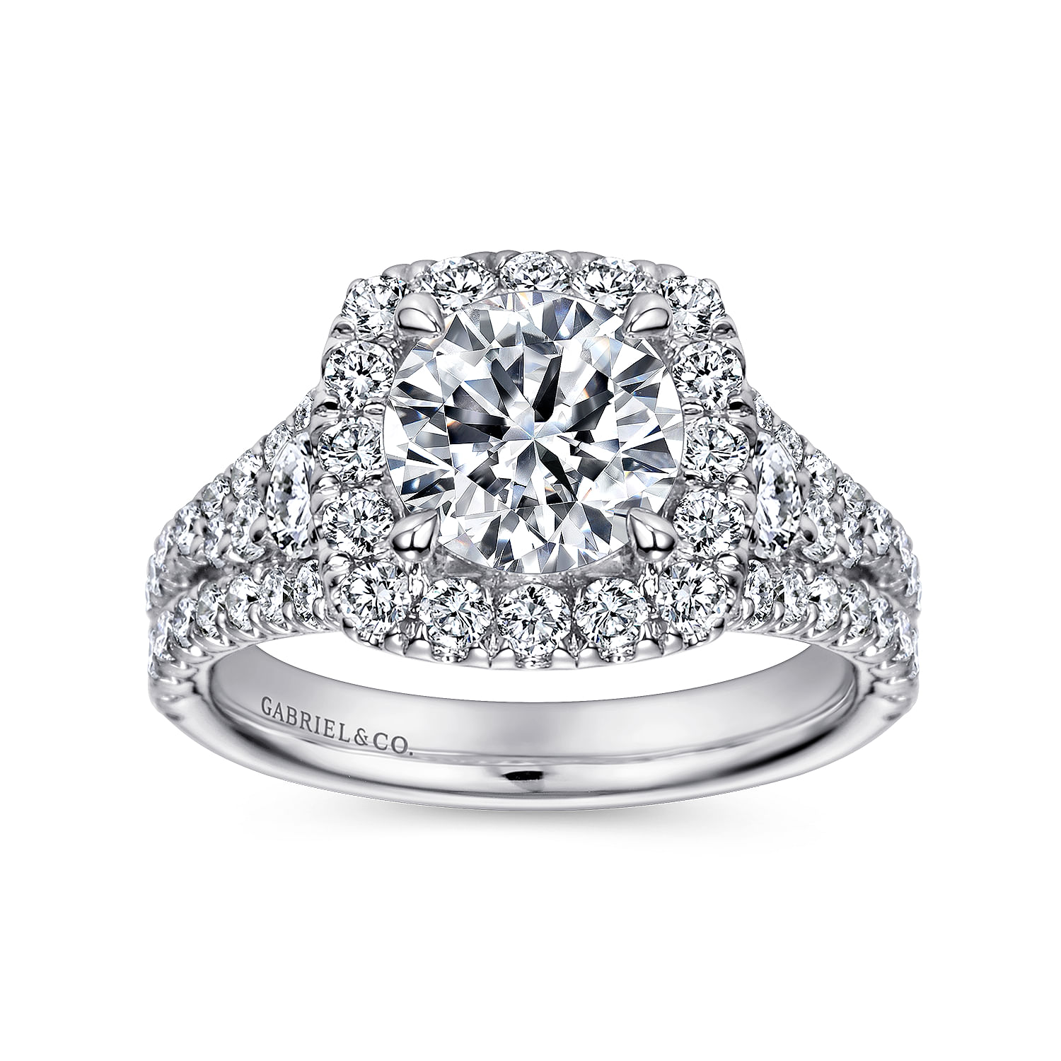 Heavenly Halo Engagement Rings | Gabriel & Co. | Page 7