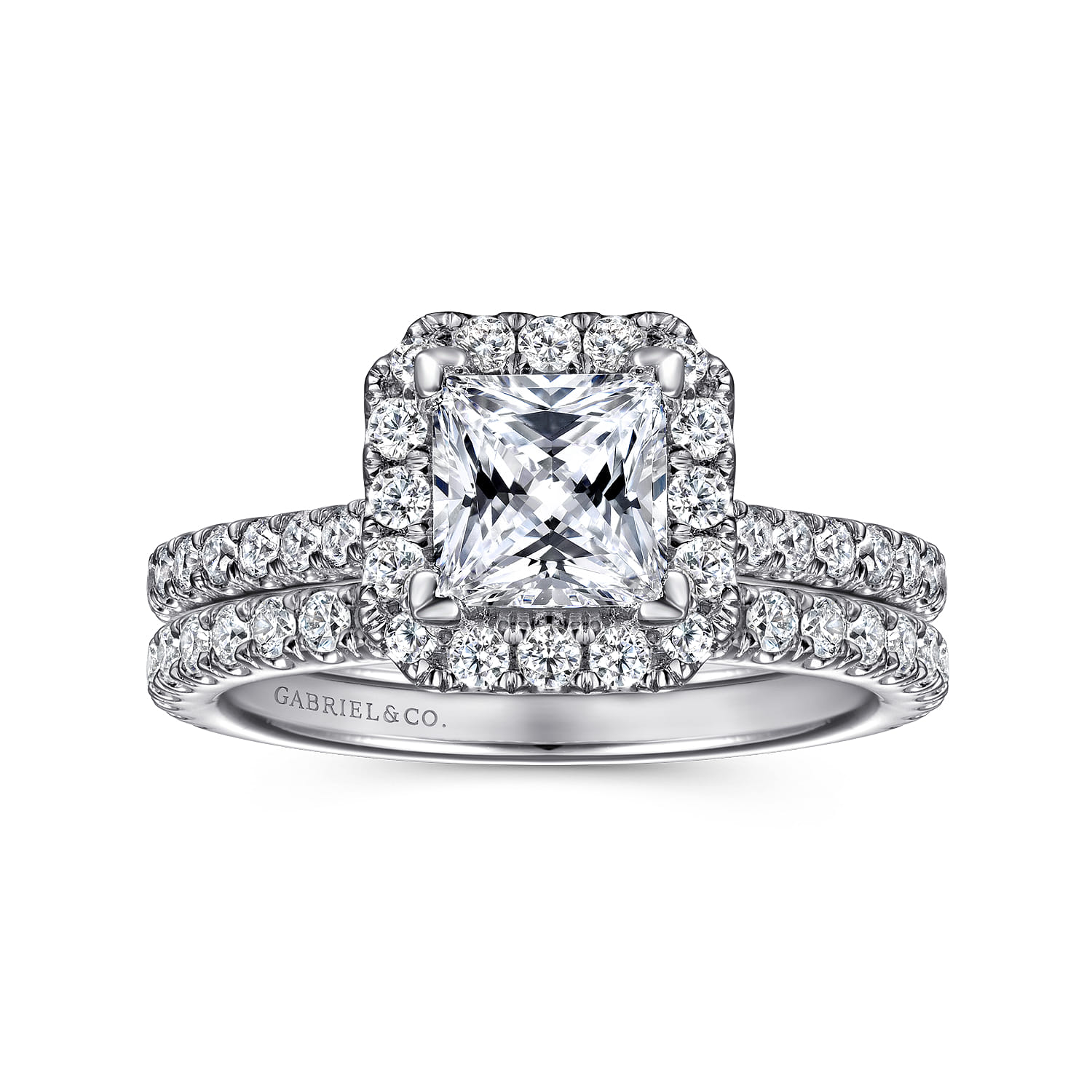 Square Cut Engagement Rings| Gabriel & Co.