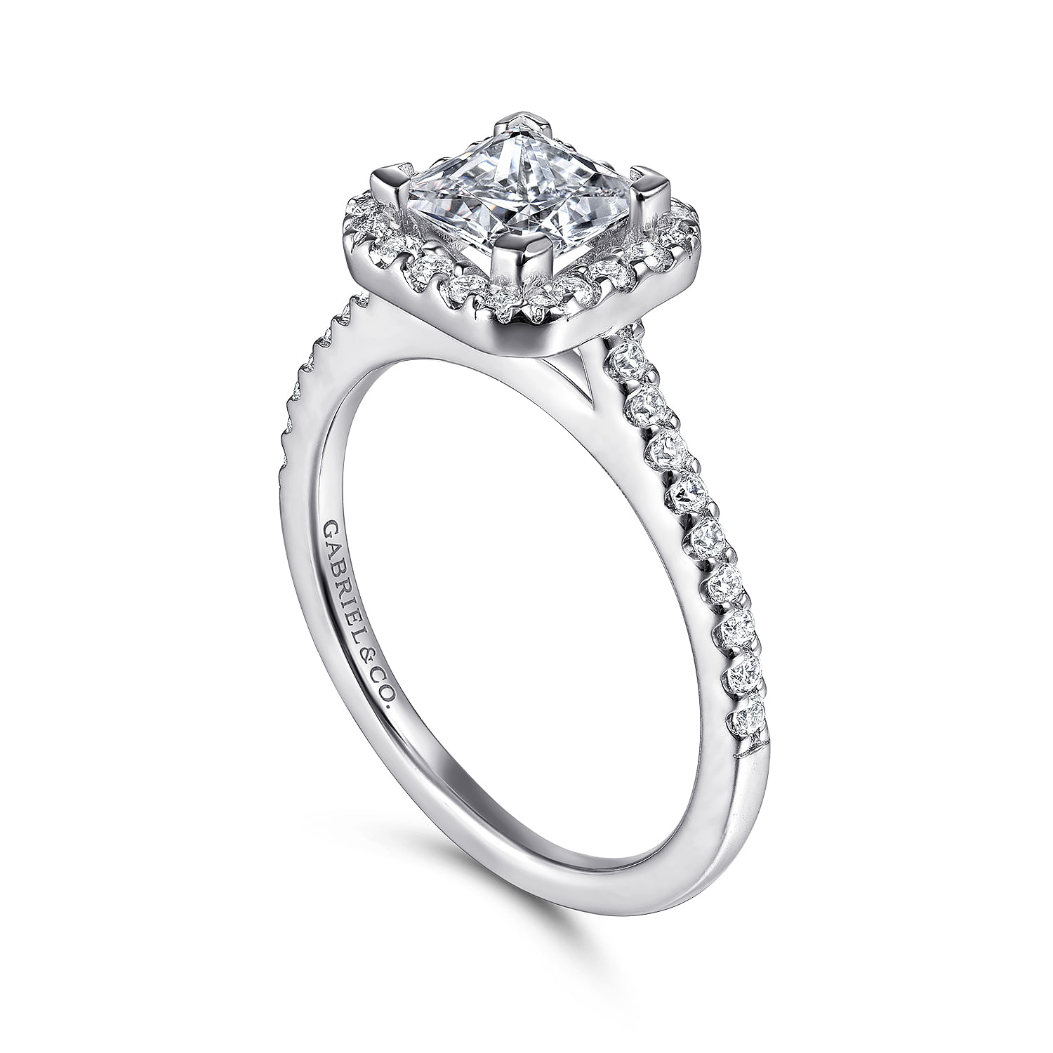 Square Cut Engagement Rings| Gabriel & Co.