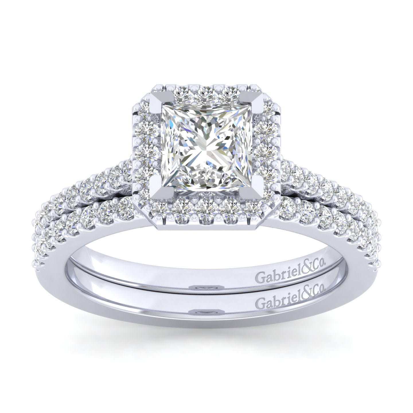 Square Cut Engagement Rings| Gabriel & Co.