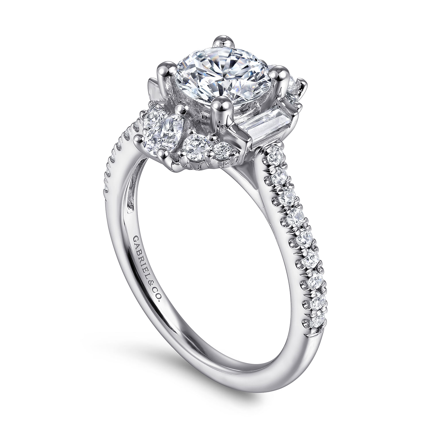Heavenly Halo Engagement Rings | Gabriel & Co.