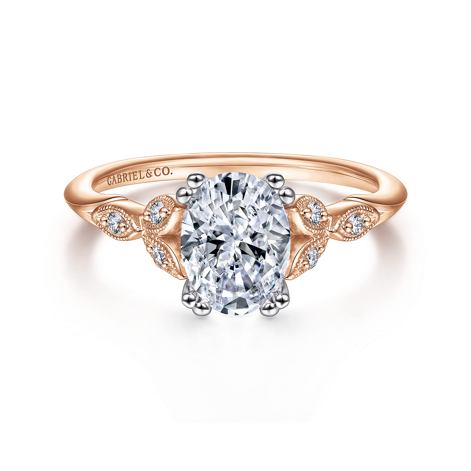 Rose Gold Engagement Rings | Gabriel & Co.