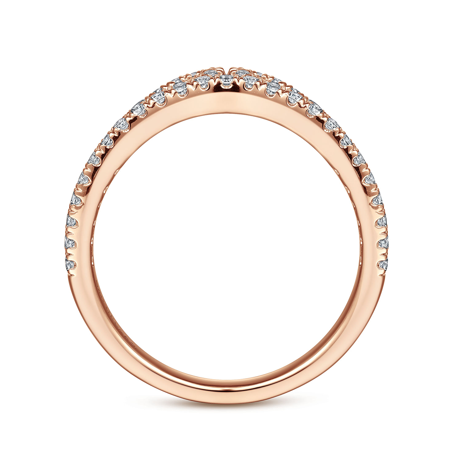 Women's Rose Gold Wedding Ring | Gabriel & Co. US