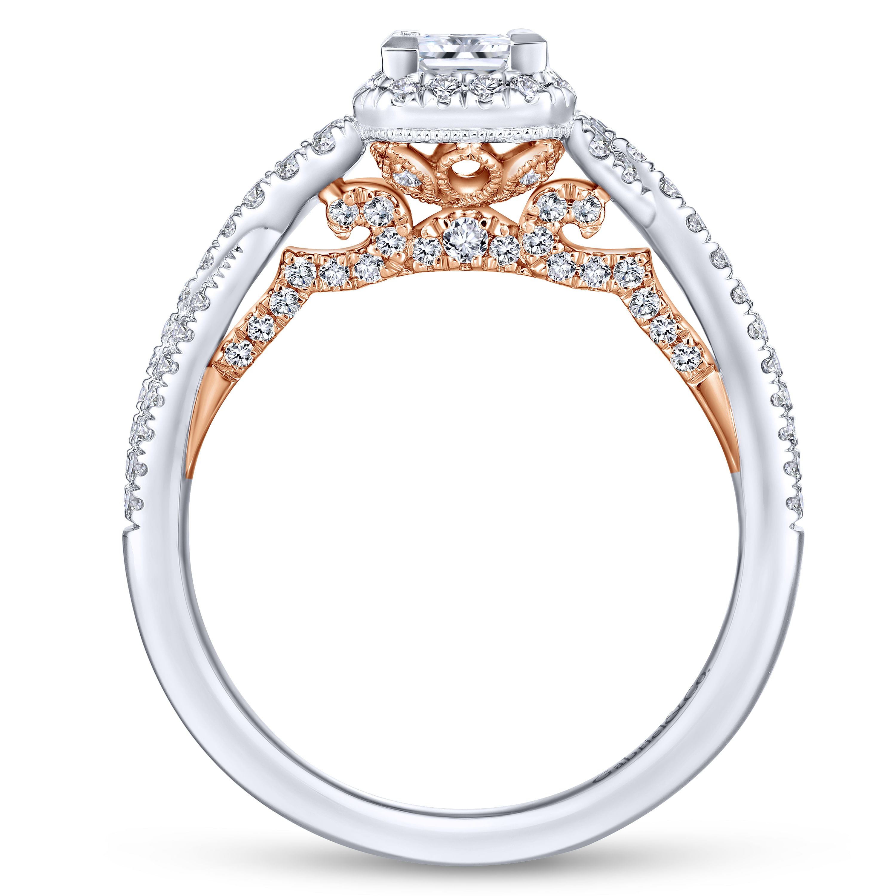 Square Cut Engagement Rings| Gabriel & Co.