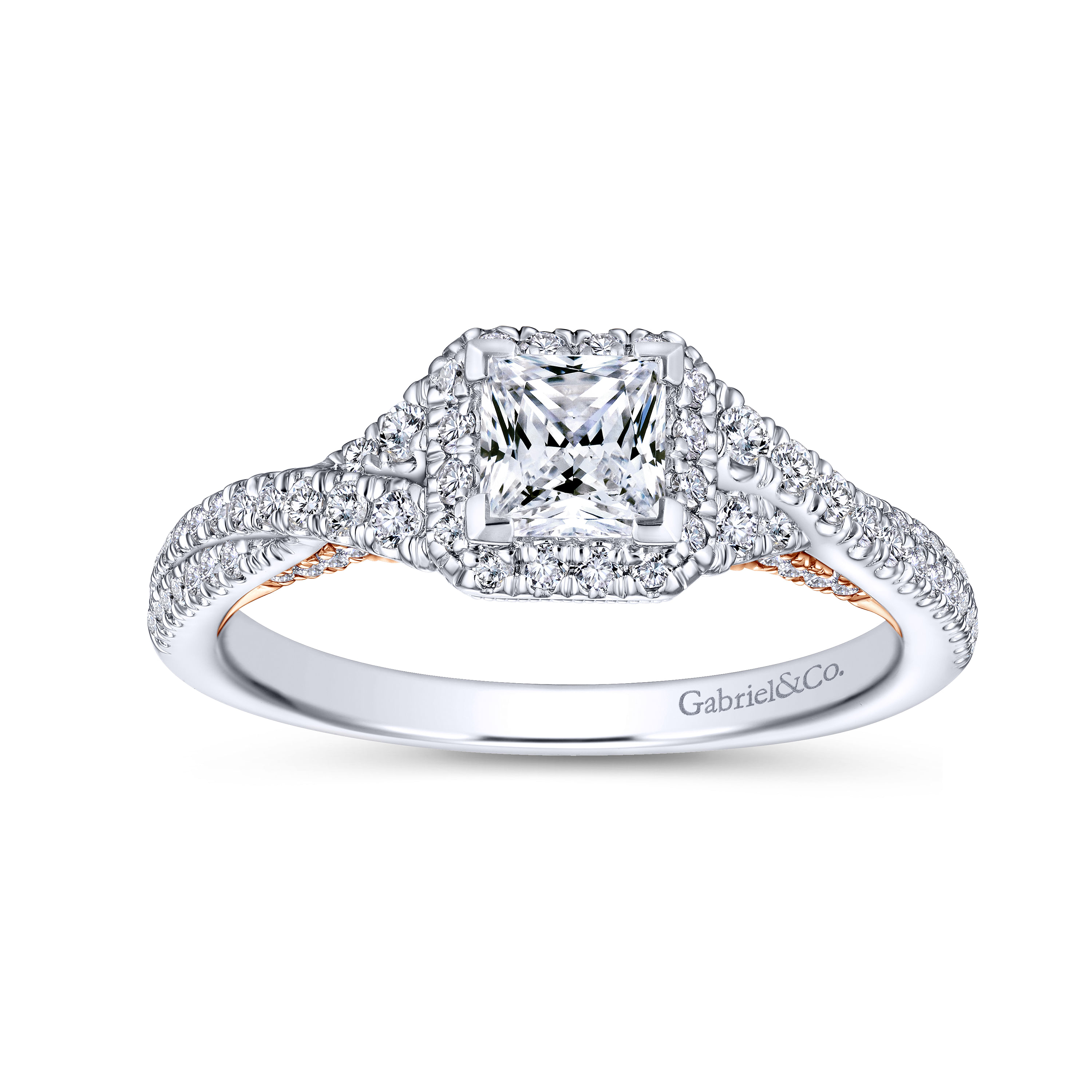 Square Cut Engagement Rings| Gabriel & Co.