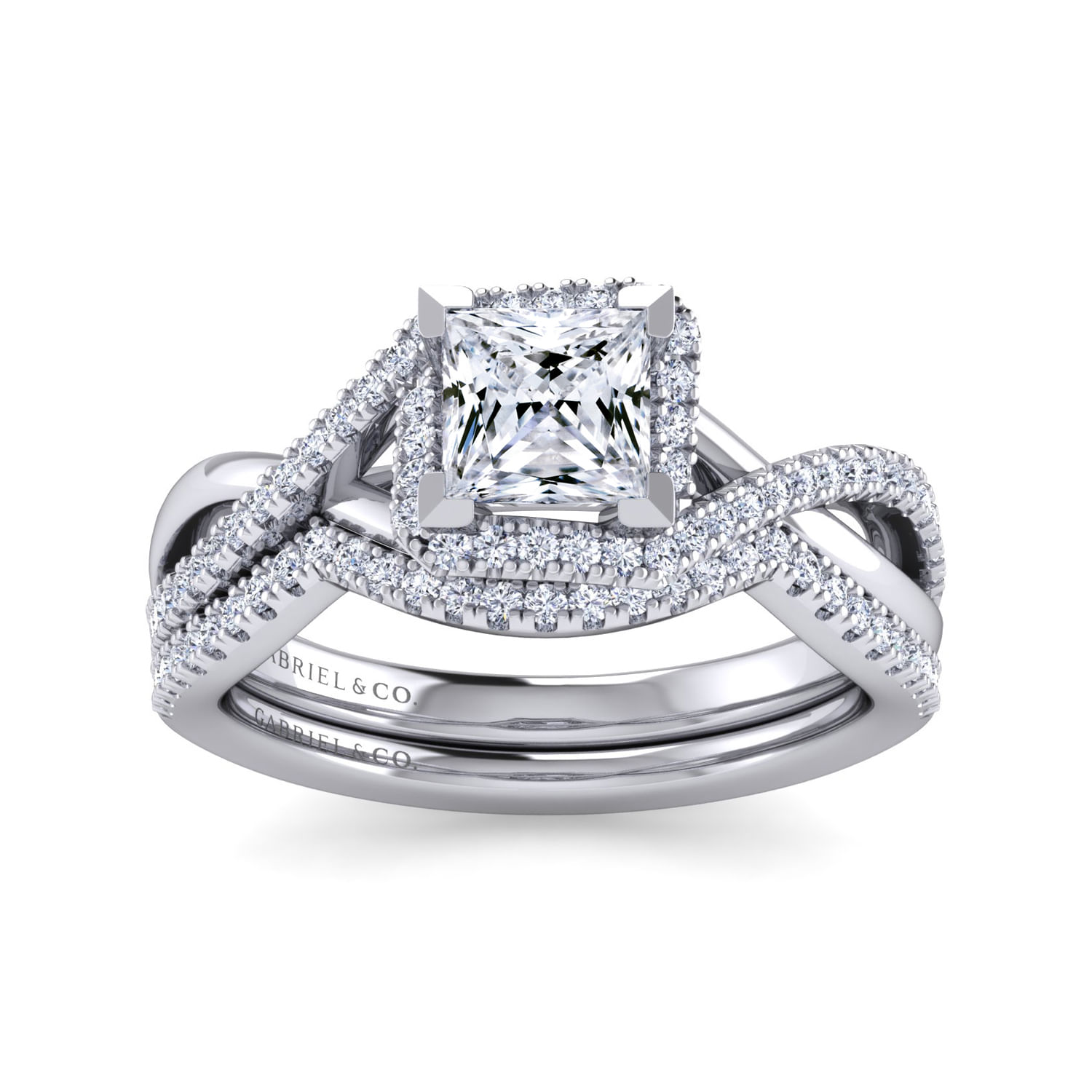 Square Cut Engagement Rings| Gabriel & Co.