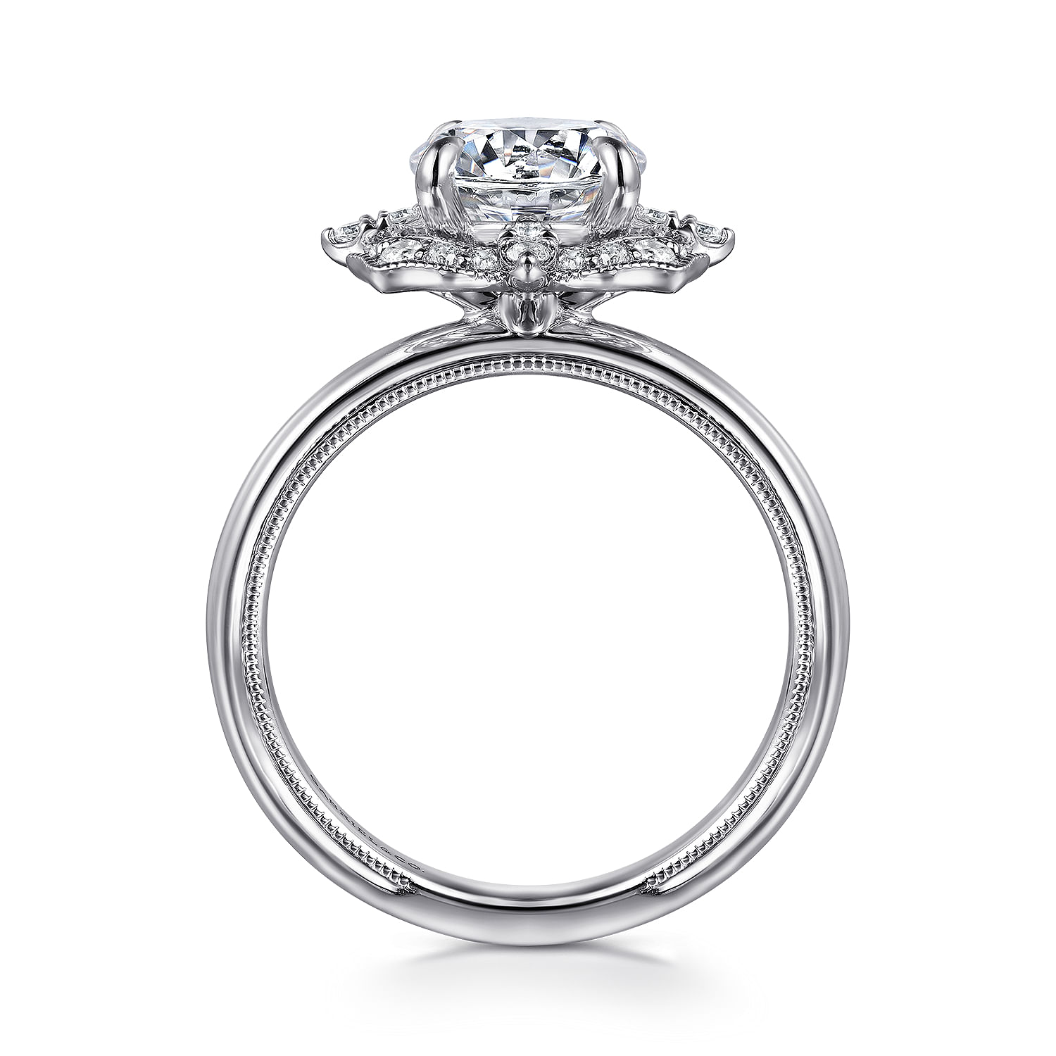 Heavenly Halo Engagement Rings | Gabriel & Co.