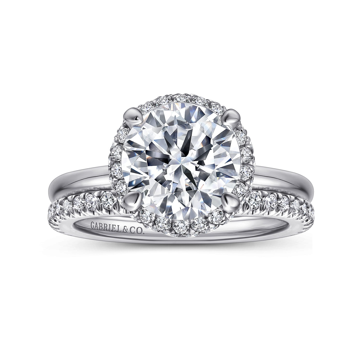 Platinum Engagement Rings | Gabriel & Co. US