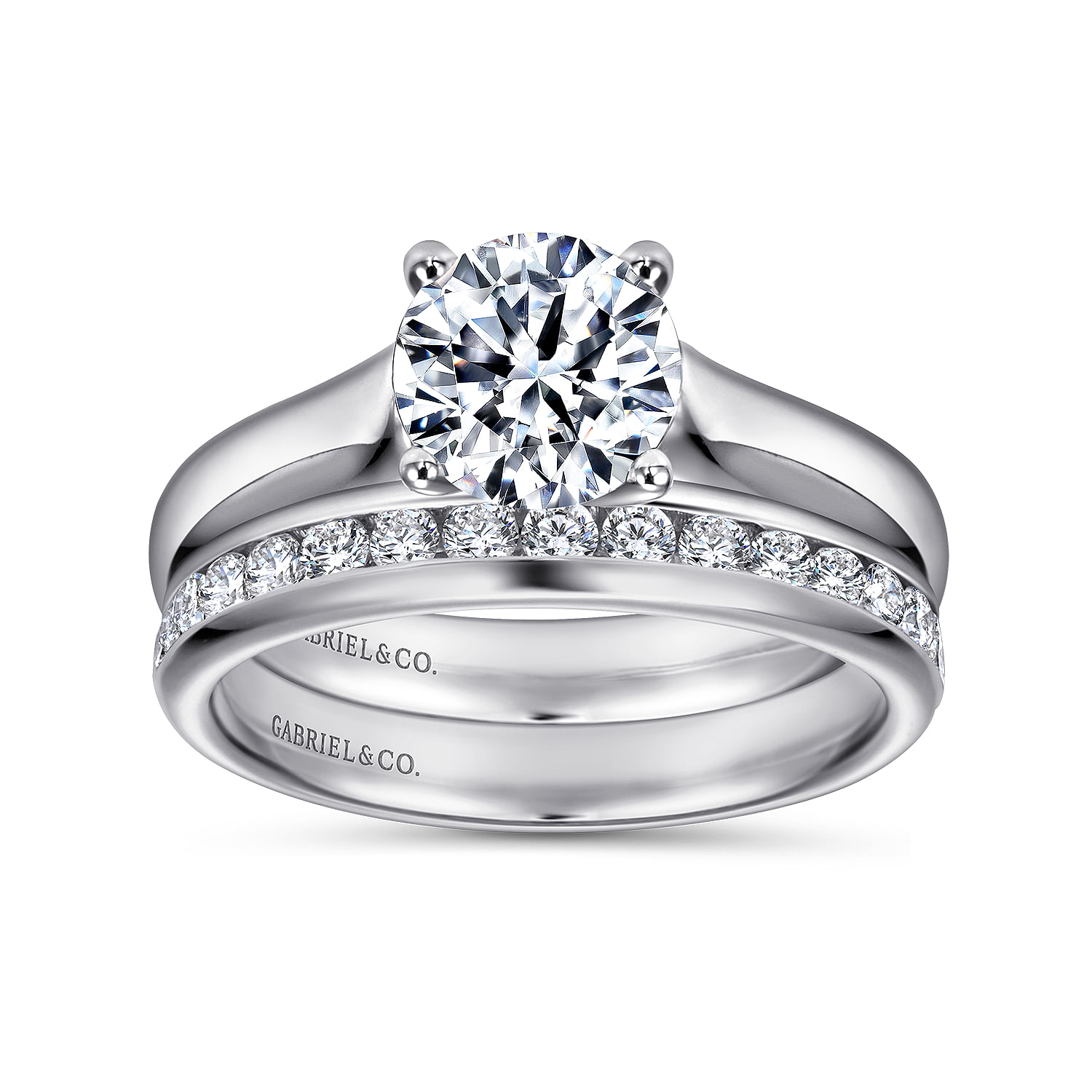 Shop Platinum Engagement Rings for Women | Gabriel & Co. US