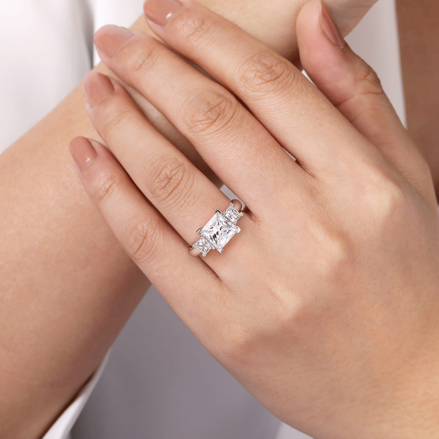 Princess Cut Engagement Rings | Gabriel & Co. US