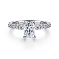 Radiant Cut Engagement Rings | Gabriel & Co.