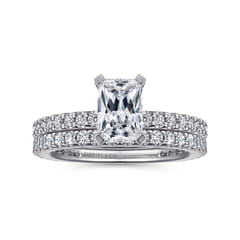 Radiant Cut Engagement Rings | Gabriel & Co.