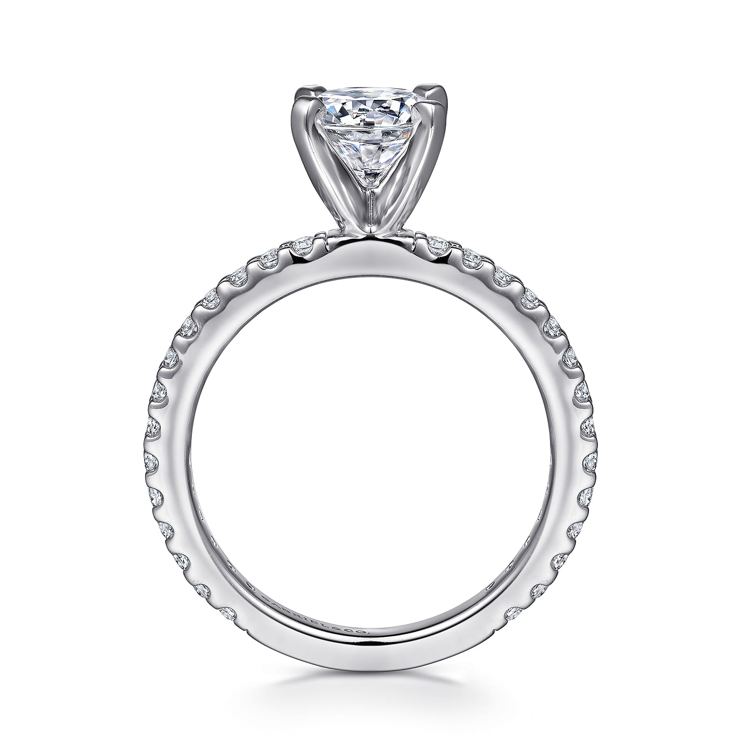 Shop Platinum Engagement Rings for Women | Gabriel & Co. US