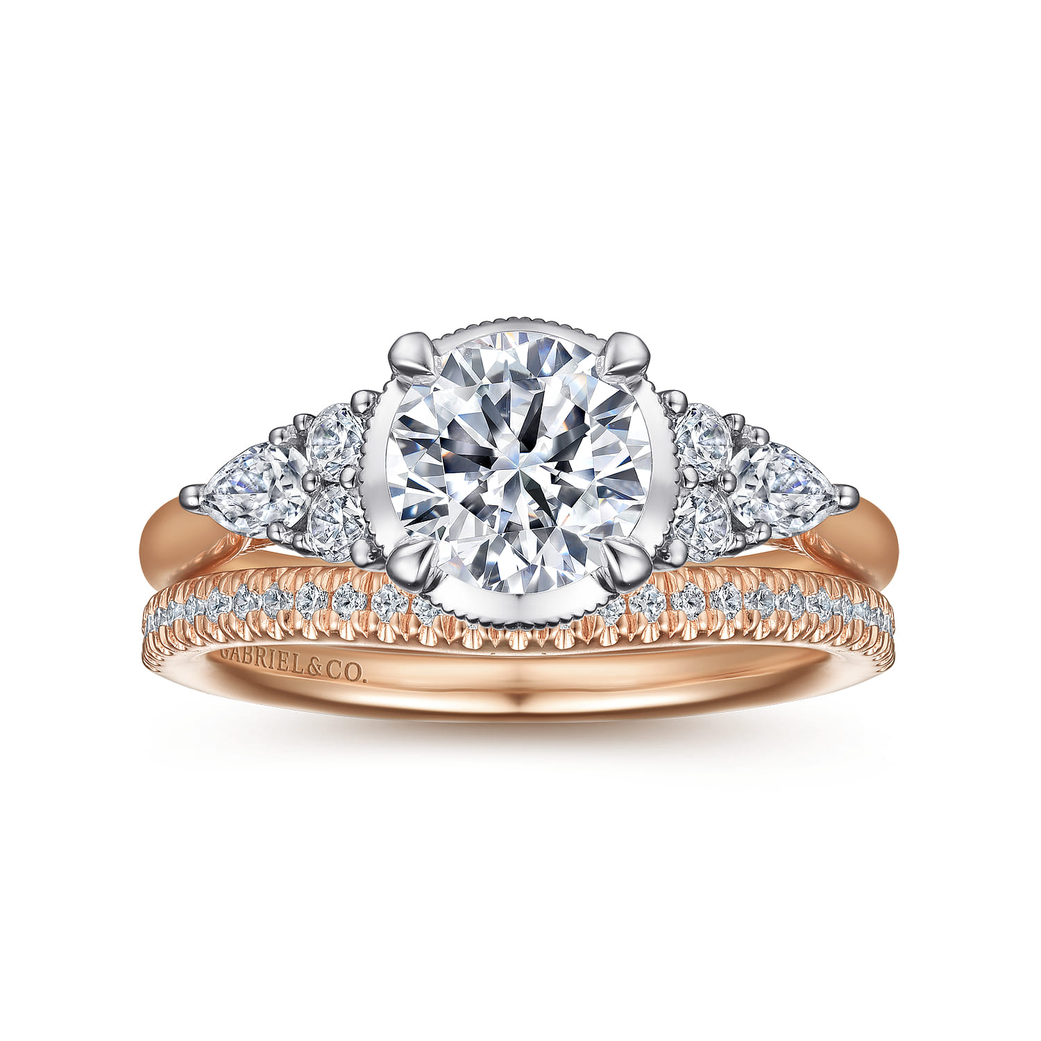 Rose Gold Engagement Rings | Gabriel & Co.