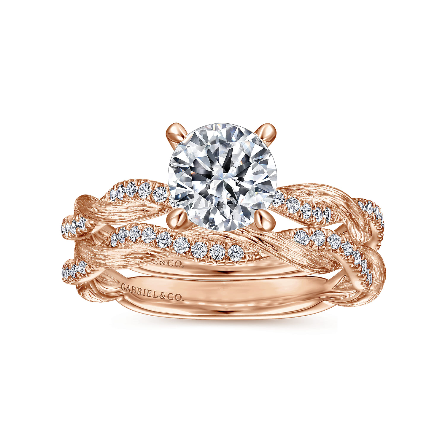 Rose Gold Engagement Rings | Gabriel & Co.