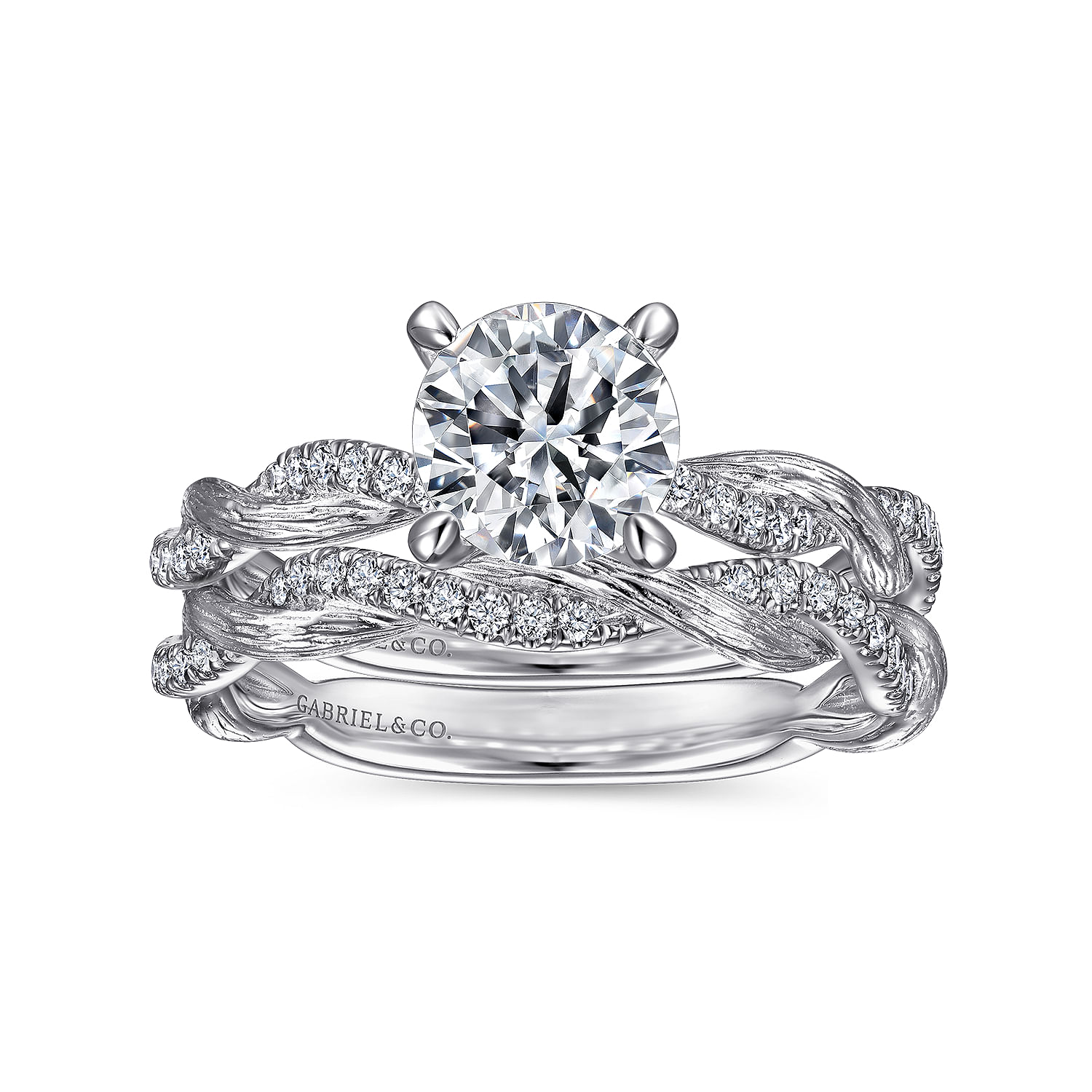 Twisted Engagement Rings & Bands | Gabriel & Co.