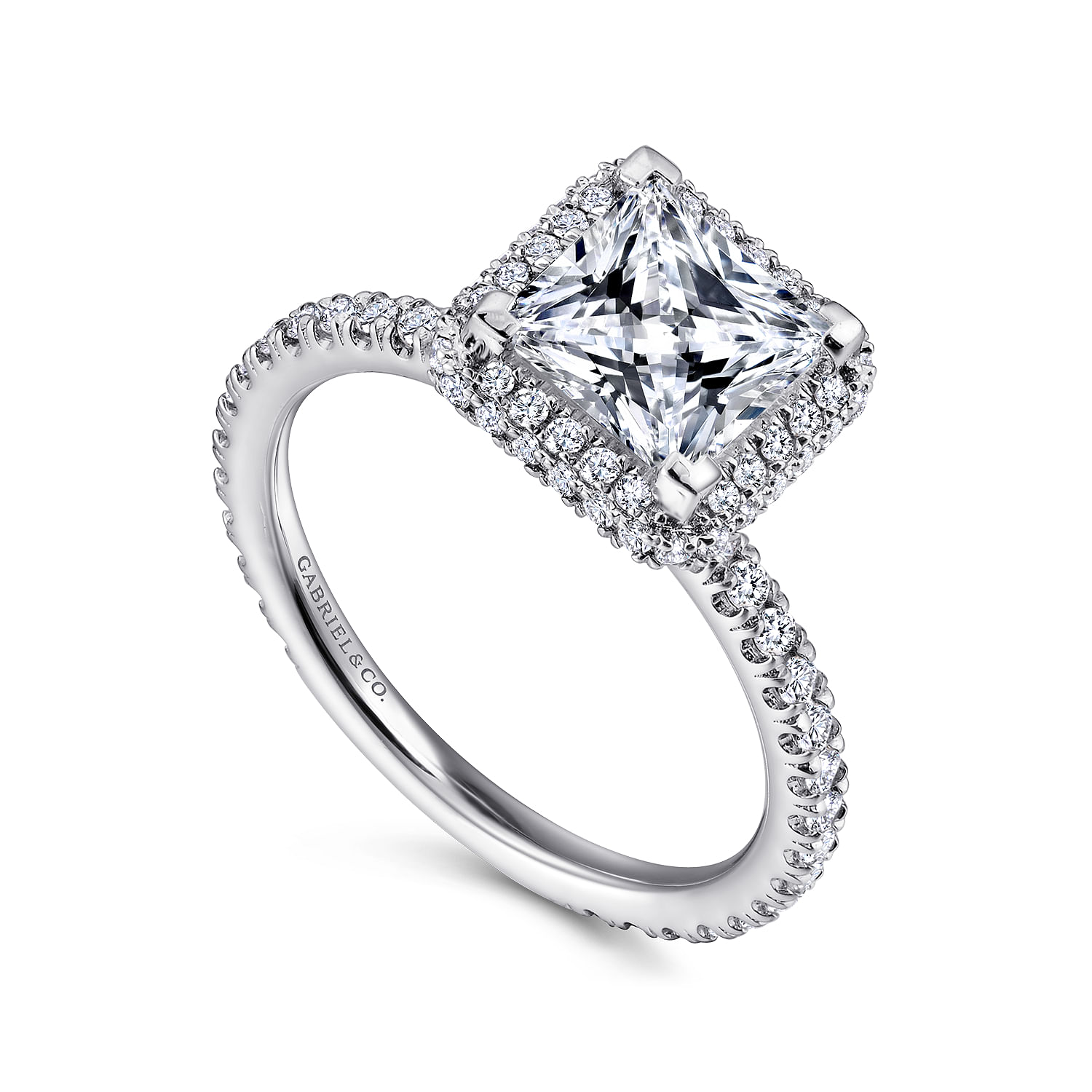 Square Cut Engagement Rings| Gabriel & Co.