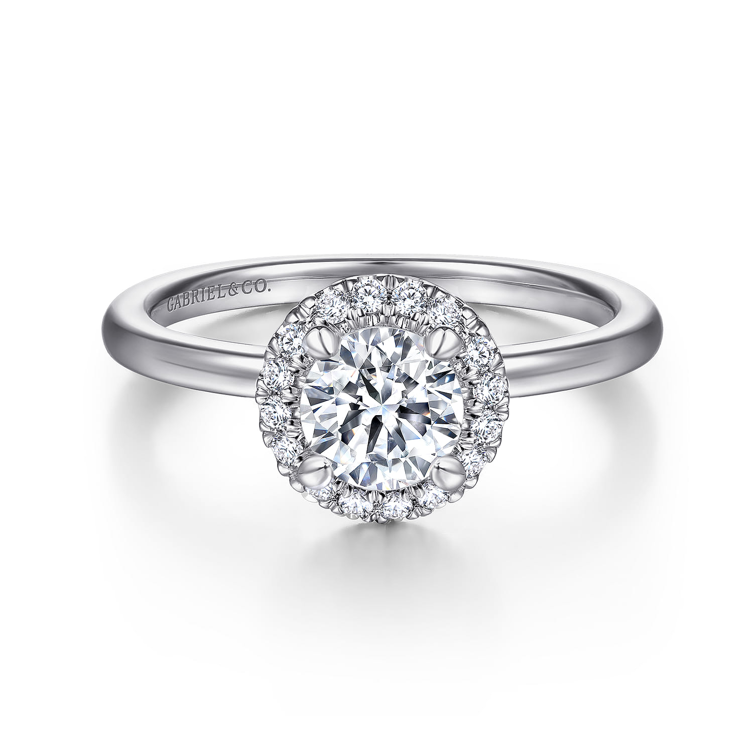 14K White Gold Diamond Ring Enhancer @ $2425. Shop Jewelry | Gabriel & Co.