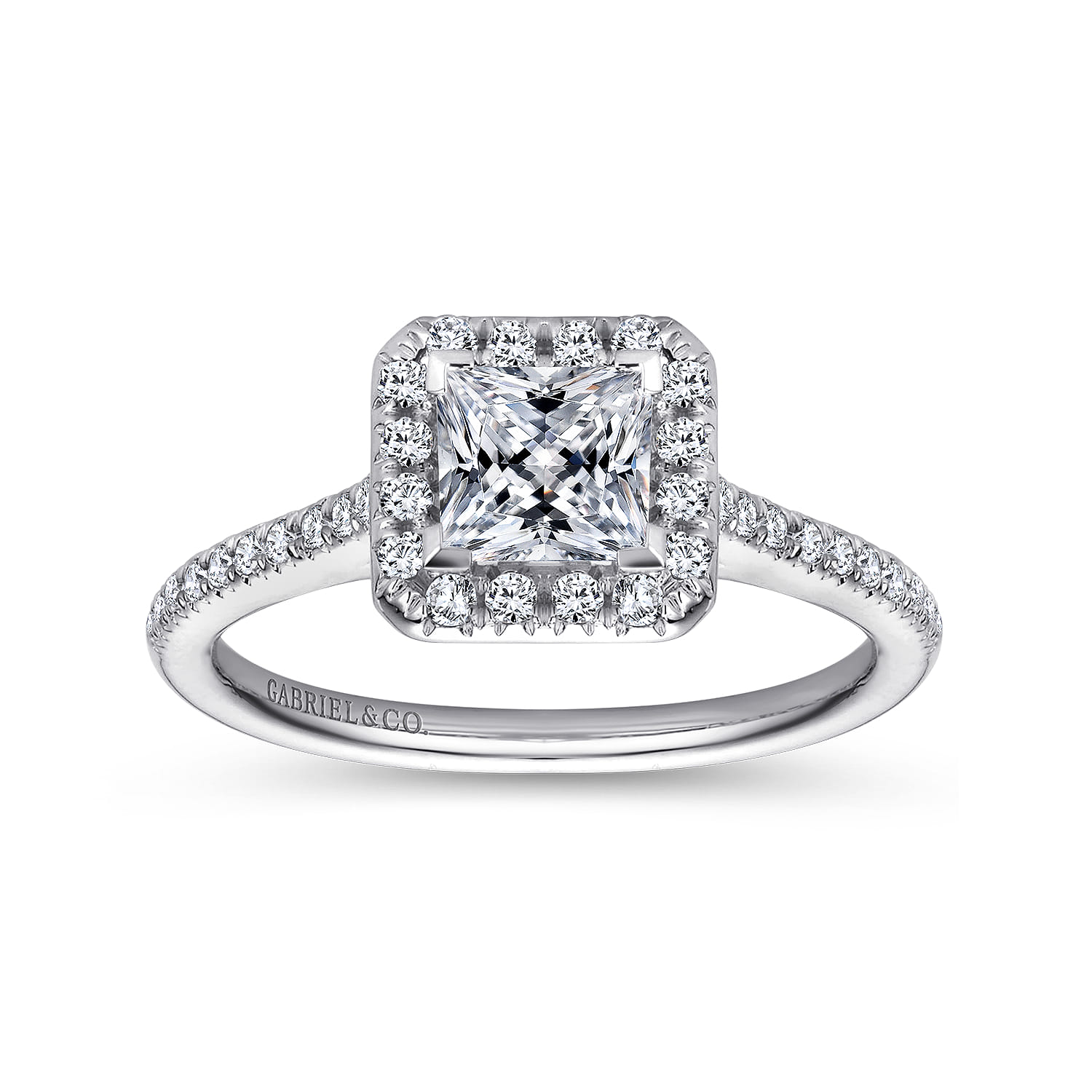 Square Cut Engagement Rings| Gabriel & Co.
