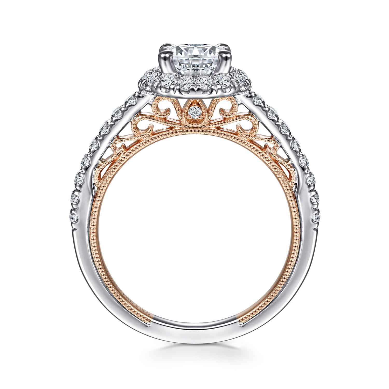 Heavenly Halo Engagement Rings | Gabriel & Co.