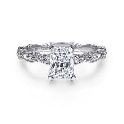 Radiant Cut Engagement Rings | Gabriel & Co.