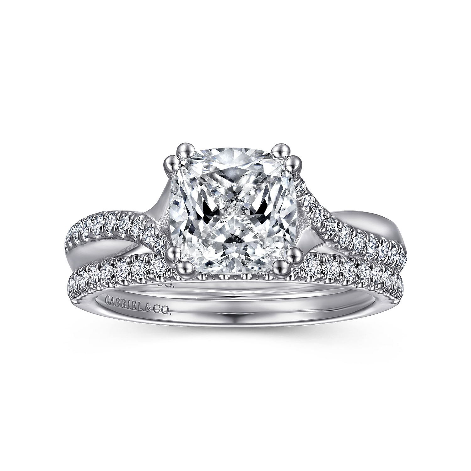 Elongated Cushion Cut Engagement Rings | Square Shaped Ring Designs ...