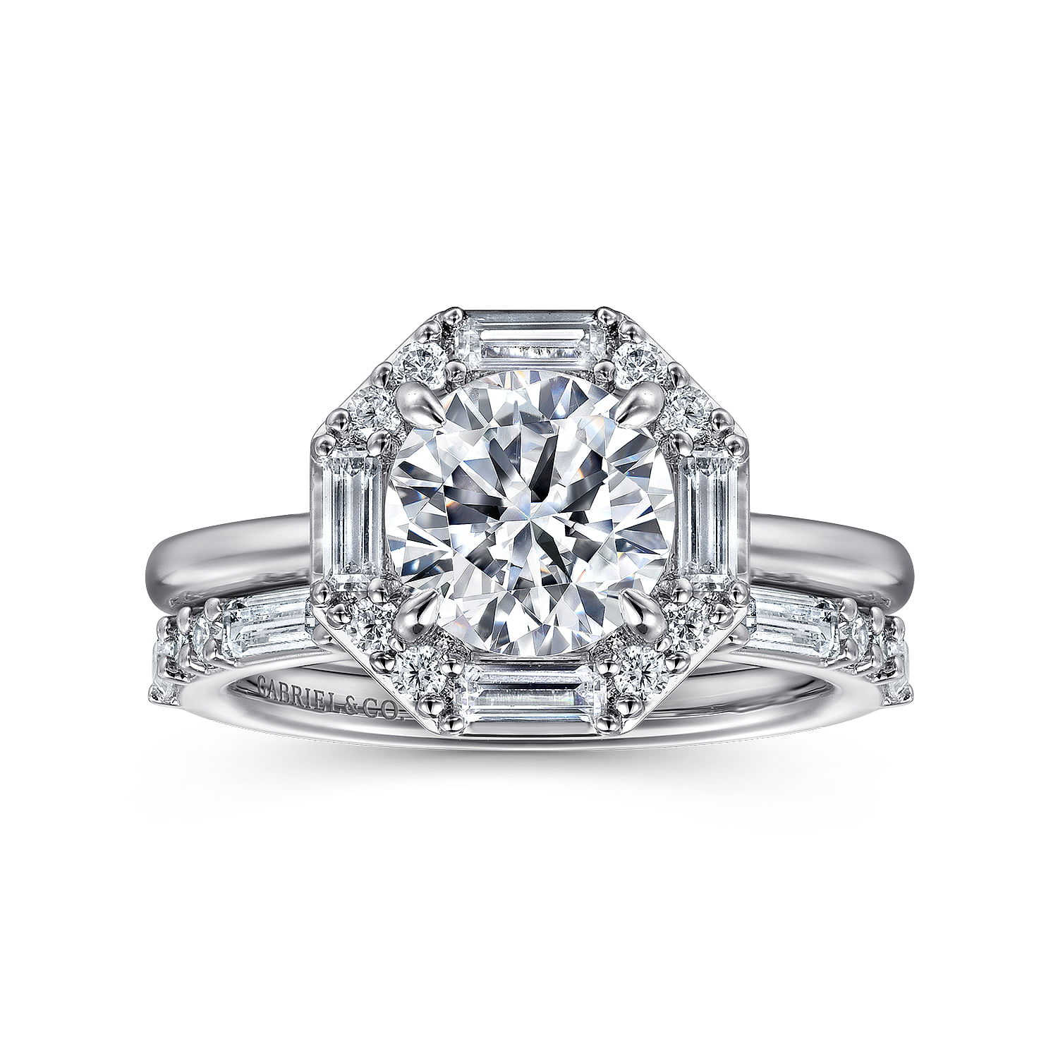 Heavenly Halo Engagement Rings | Gabriel & Co.
