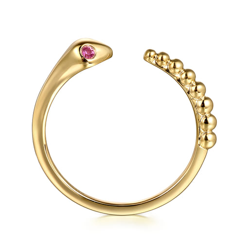 14k Yellow Gold Open Ring Contemporary [Ring Type]. SKU LR52680Y4JRA ...