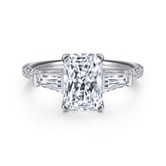 Radiant Cut Engagement Rings | Gabriel & Co.