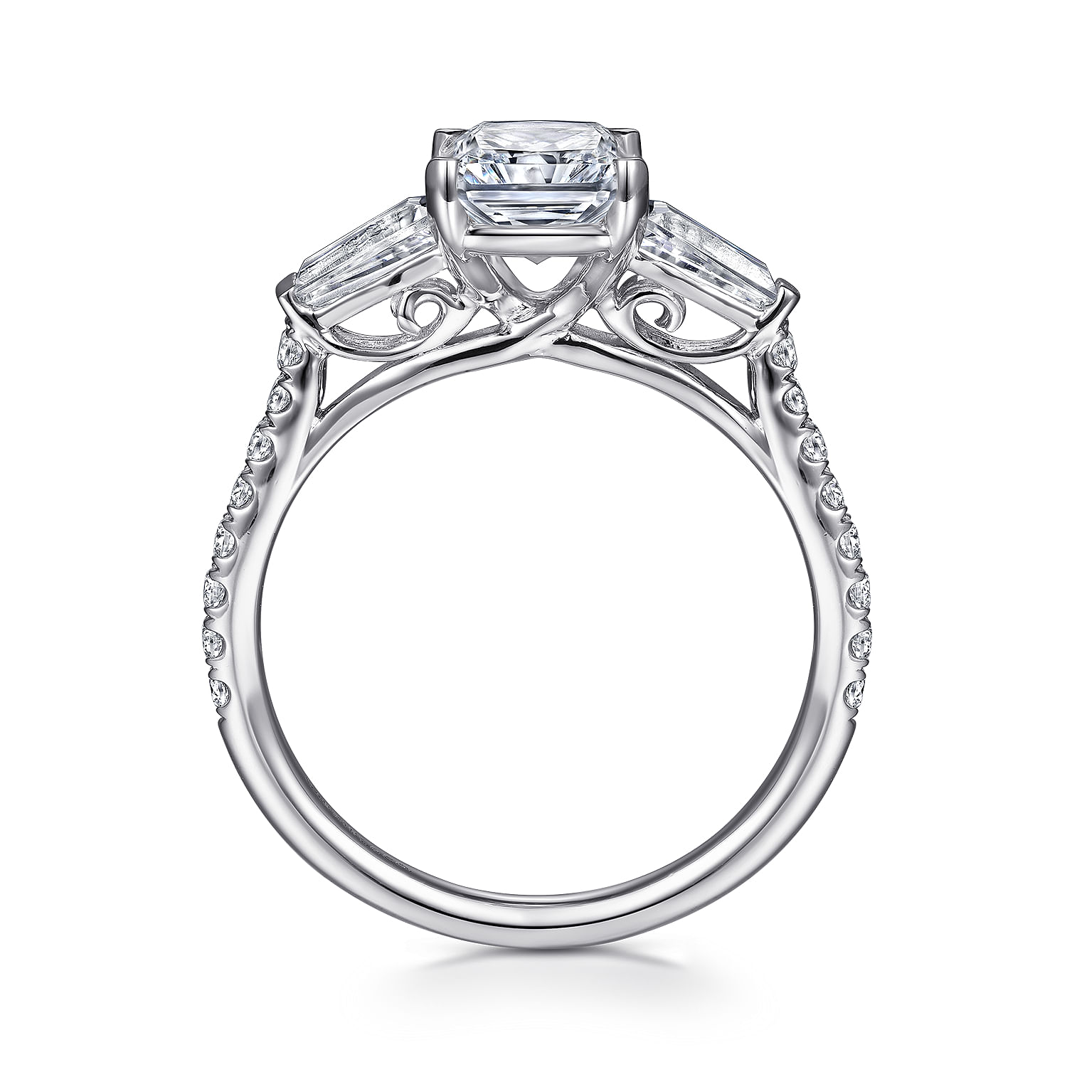 Radiant Cut Engagement Rings | Gabriel & Co. US