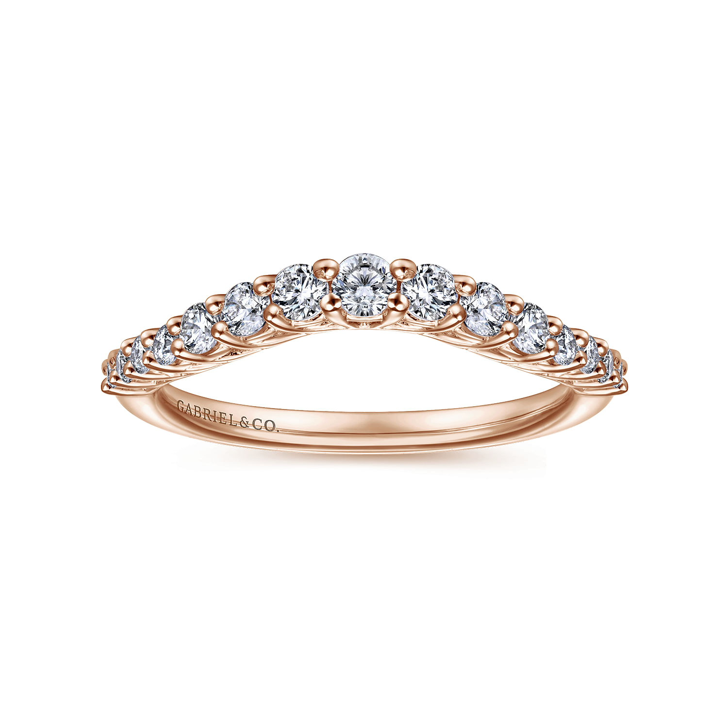 Women's Rose Gold Wedding Ring | Gabriel & Co. US