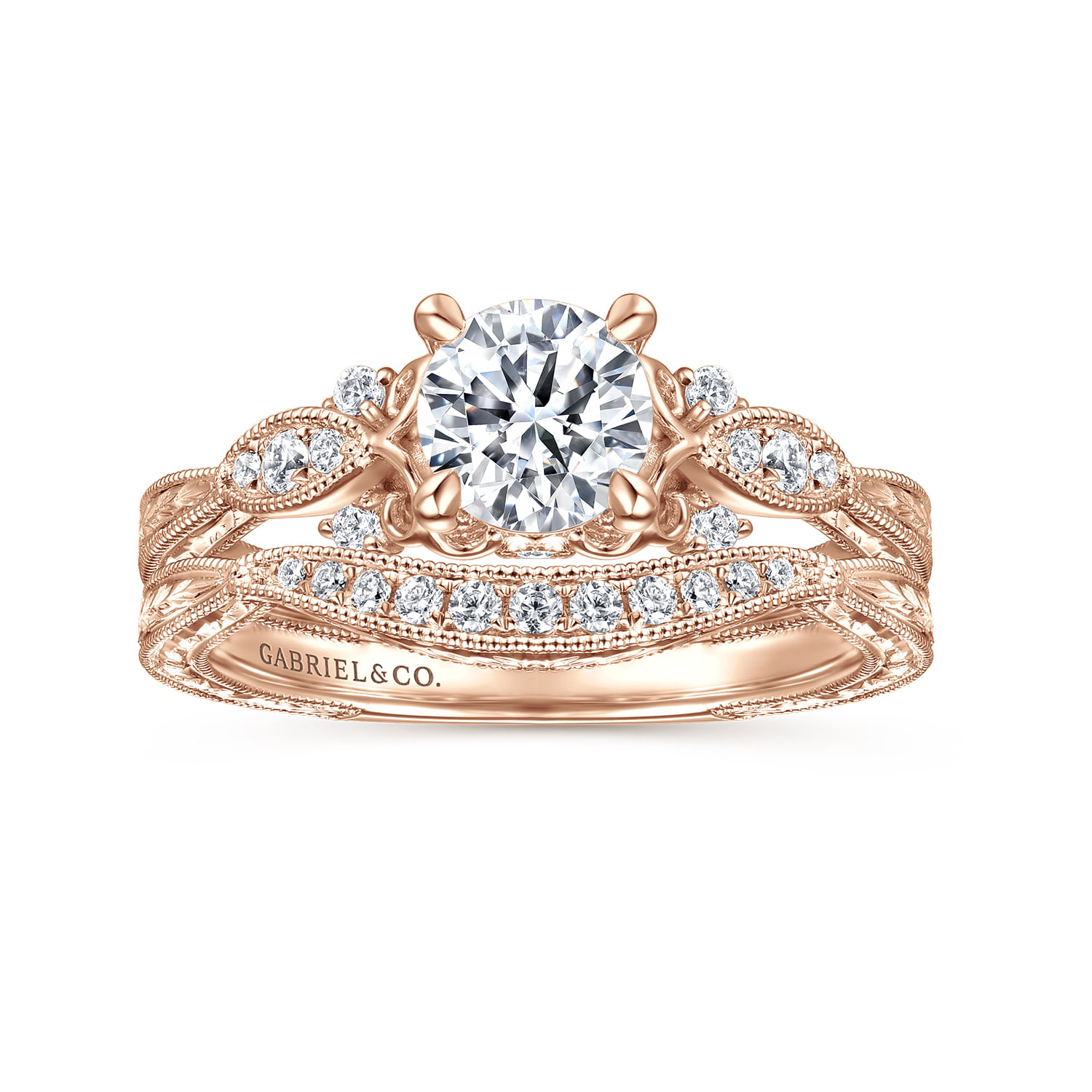 Rose Gold Engagement Rings | Gabriel & Co.