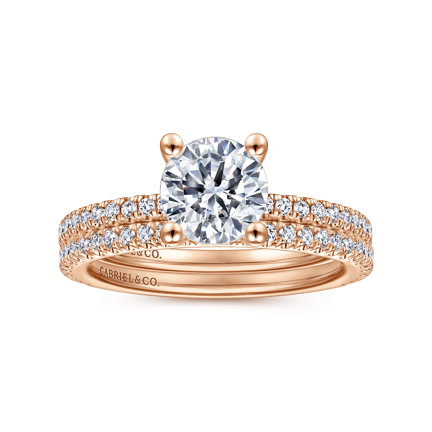 Rose Gold Engagement Rings | Gabriel & Co.